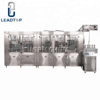 China Pneumatic beverage liquid filling machine for sale