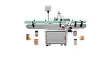 China Glassine Paper Carton Labeling Machine Self Adhesive Sticker Labeling Machine for sale