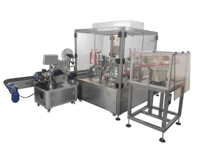 China LCD Sauce Tube Filling Machine Sealing Cosmetic LTRG 60A for sale