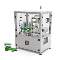 China Paper Box 0.5Mpa Vertical Cartoning Machine 150L Min Semi Automatic Cartoner for sale