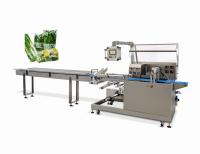 China Three Servo Bakery 25mm Pillow Packing Machine Horizontal Flow for sale
