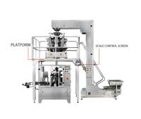 China Vertical Rotary Snack Nuts Premade Bag Packing Machine 220V 50Hz for sale