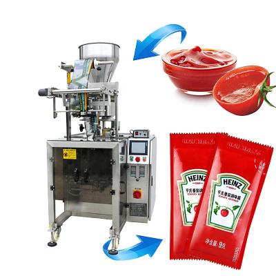 China Vertical Automatic Sachet Packing Machine Multifunction Tomato Filling Ketchup Liquid for sale