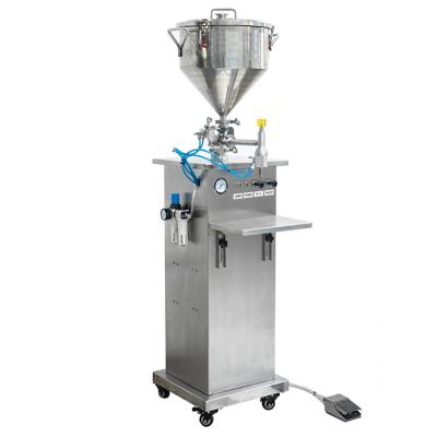 China Semi Automatic Syringe Liquid Filling Machine Pneumatic High Accuracy Ceramic Plunger Pump for sale