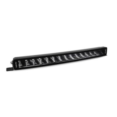 China 75w 3453lm High Lumen Curved Led Light Bar Aluminum Housing for sale