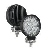 China R10 13.5w Powerful Round Led Work Lights Flood Beam for sale