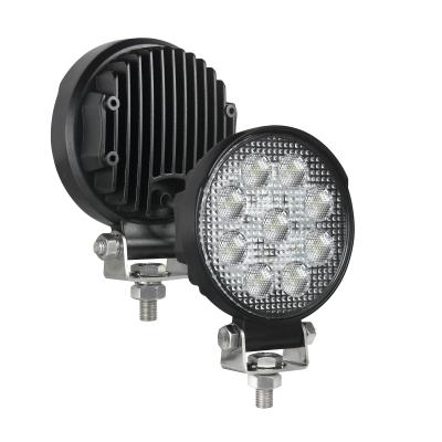 China R10 13.5w Powerful Round Led Work Lights Flood Beam for sale