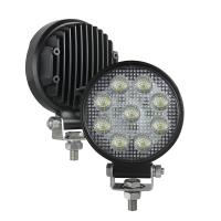 China R10 13.5w Powerful Round Led Work Lights Flood Beam for sale