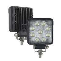 China 3850lm 13.5 W Square Flood LED Pods IP69K Waterproof For Golf Cart for sale