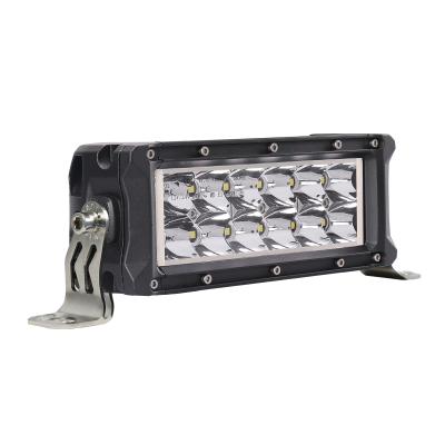China EMARK OEM Car Roof Dual Row Led Light Bar 84w 7.5 Inch For Power Sports for sale