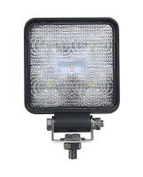 China 100mm 9W Square Automotive Led Flood Lights 12V R23 R10 Shockproof for sale