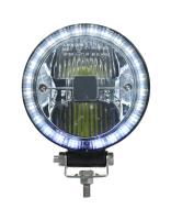 China R112 DRL Auxiliary 5 Inch Round LED Offroad Lights 20W Angel Eye for sale