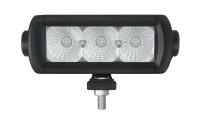 China HANMA CE Super Slim LED Truck Flood Light Bar 3pcs*3w OSRAM Pure White for sale
