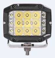 China 75W Auxiliary Osram Dual Side Shooter LED Pods For Trucks 9000lm for sale
