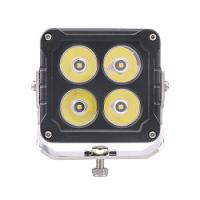 China IP69K 40w 4 Inch Square Heavy Duty LED Work Lights OSRAM Spot Beam for sale