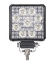 China Offroad 9W Pure White Square LED Work Flood Lights 12V Waterproof for sale