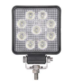 China Offroad 9W Pure White Square LED Work Flood Lights 12V Waterproof for sale