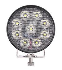 China EMC Round Off Road LED Work Flood Lights 54W R10 For ATV SUV UTV for sale