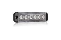 China 6PCS*1W Osram Chip LED Flashing Warning Lights R65 Off Road LED Flood Lights for sale