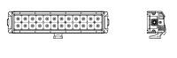 China CREE Chip Dual Row LED Light Bar 13.5 Inch 72W 6480lm For Car Truck for sale