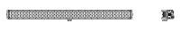 China 41.5 Inch 240W Curved Row Double LED Light Bar CREE LED Car Light Bar Offroad for sale