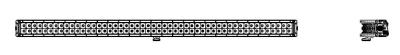 China 52 Inch 300W Curved Double Row Led Light Bar Truck Offroad ATV SUV Light Bar for sale