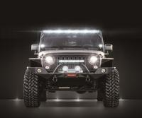 China Vehicle 45mm Slim Single Row LED Light Bar 6pcs*3w Osram Anti Shock ODM OEM for sale