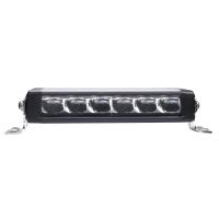 China Vehicle 45mm Slim Single Row LED Light Bar 6pcs*3w Osram Anti Shock ODM OEM for sale