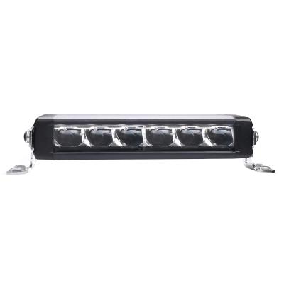 China Vehicle 45mm Slim Single Row LED Light Bar 6pcs*3w Osram Anti Shock ODM OEM for sale