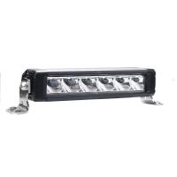 China Vehicle 45mm Slim Single Row LED Light Bar 6pcs*3w Osram Anti Shock ODM OEM for sale