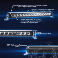 China Black ECE 20inch Slim LED Driving Lights R112 LED Car Light Bar for sale