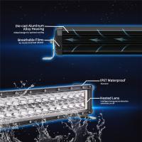 China Pick Up Roadshock 14 Inch Dual Row Led Light Bar Black 144W 6480lm for sale