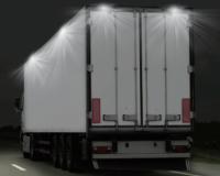 China Flood Beam 52W Fire Truck Led Scene Light 150mm EMC for sale