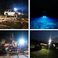 China 24V 7 Inch Round 60w Led Driving Lights High Lumen For Truck for sale