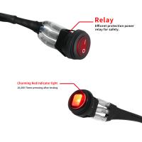 China Relay Off Road Light Automotive Wire Harness 3 PDT DC 24V 30V for sale