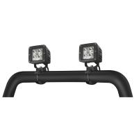China 1.5 2.5 Inch Black Utv Off Road Light Bar Mounts Universal Brackets for sale