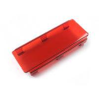 China Car Train PC Red LED Light Bar Lens Covers 203mm BCS BCX Series for sale