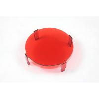 China D94mm H27mm Amber Round LED Light Covers UTV ATV SUV for sale