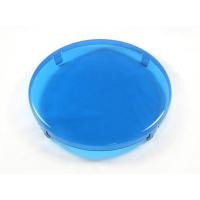 China Automotive 9 Inch Plastic LED Pod Light Covers Transparent for sale