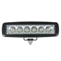 China Passenger Car Ultra Slim Led Bar Flush Mount Off Road 18W ECE DC 24V for sale