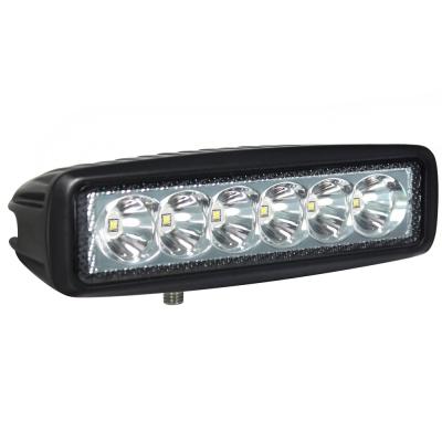China Passenger Car Ultra Slim Led Bar Flush Mount Off Road 18W ECE DC 24V for sale