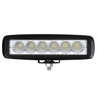 China RoHS Flood Beam Ultra Thin LED Light Bar 12V Flood Beam DC 30V for sale