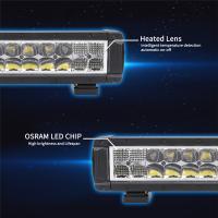 China 5700K Double Row LED Light Bar 44w Aluminum Housing for sale