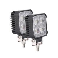 China OSRAM Flood LED Work Light High Lumen 3 Inch Square Led Offroad Lights IP67 for sale