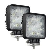 China 1920lm Two Pcs Flood LED Work Lamp 24W For Motorcycle for sale