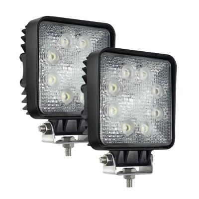 China 1920lm Two Pcs Flood LED Work Lamp 24W For Motorcycle for sale