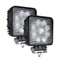China RoHS 27Watt 2PCS LED Work Flood Lights 2160 Lm For UTV for sale