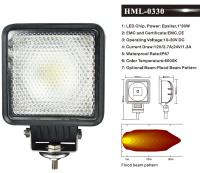 China 30W 2400lm 6000K LED Work Flood Lights For Automotive Truck for sale
