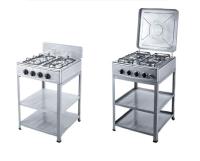 China Simple Europeanization Gas Burner 54*30*9.2cm 4KW 150g/h Enamel Pan Support for sale