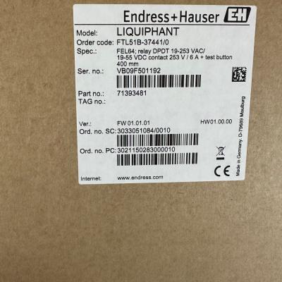 China E+H  FTL51B-37441/0  Liquiphant FTL51B Extended Probe Vibronic Tuning Fork Level Switch for sale